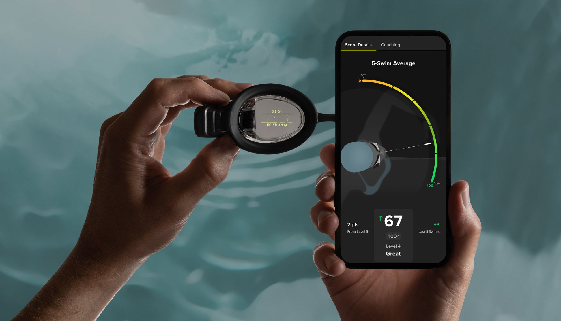 FORM Smart Swim Goggles and Swim App