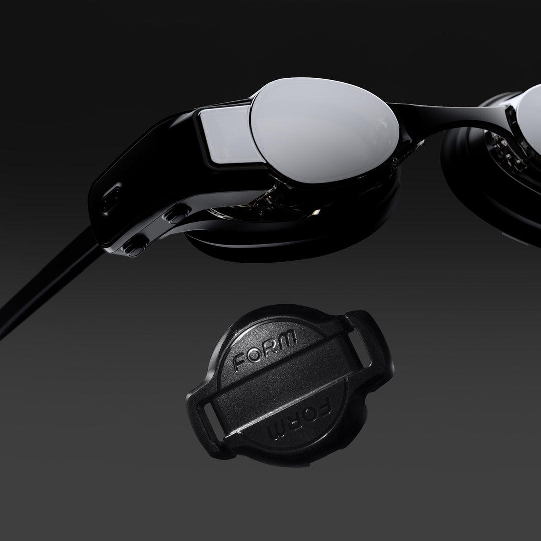FORM Swimming Heart Rate Monitor Goggles with Polar